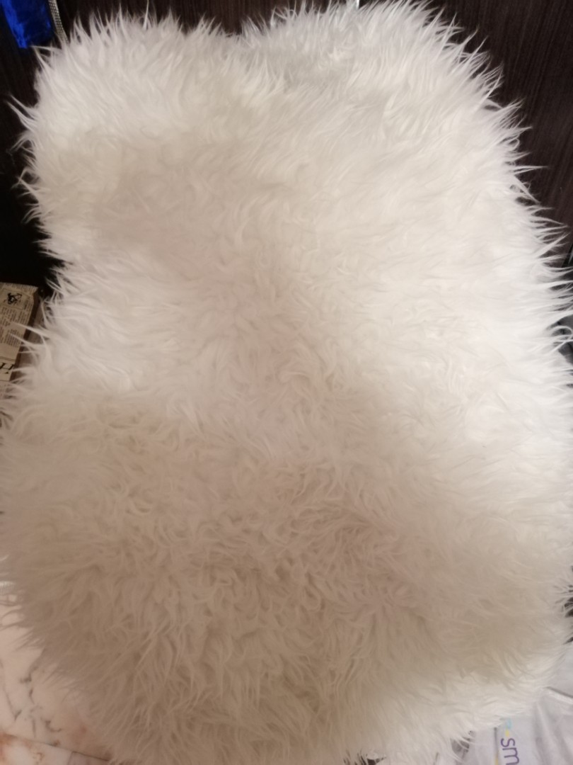 Ikea floor fluffy mat, Furniture & Home Living, Home Decor, Carpets ...