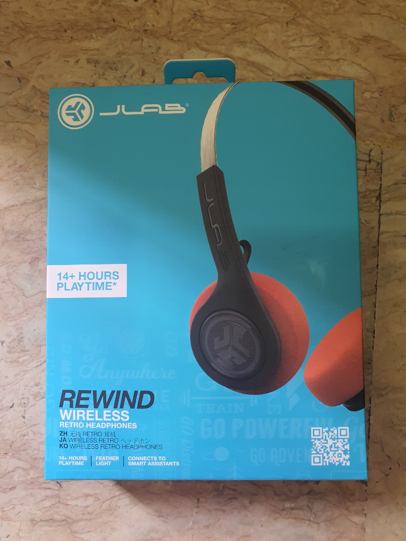JLAB Rewind Wireless Retro Headphones, Audio, Headphones & Headsets on ...