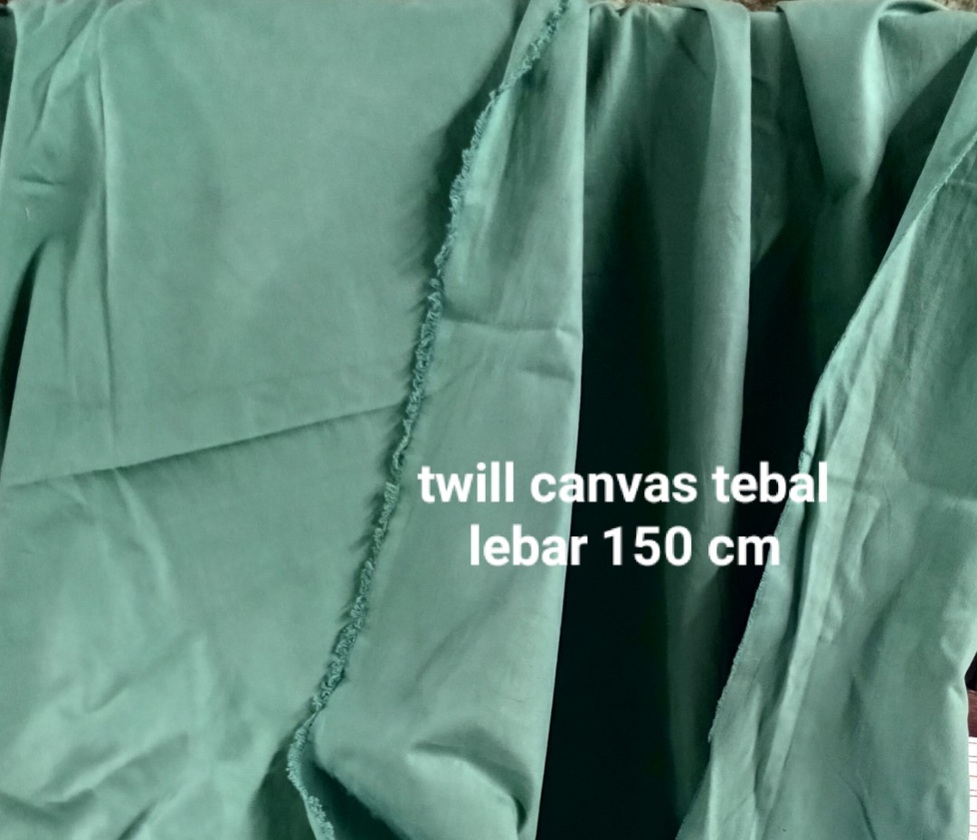 Kain twill canvas tebal, Desain & Kerajinan Tangan, Lainnya di Carousell