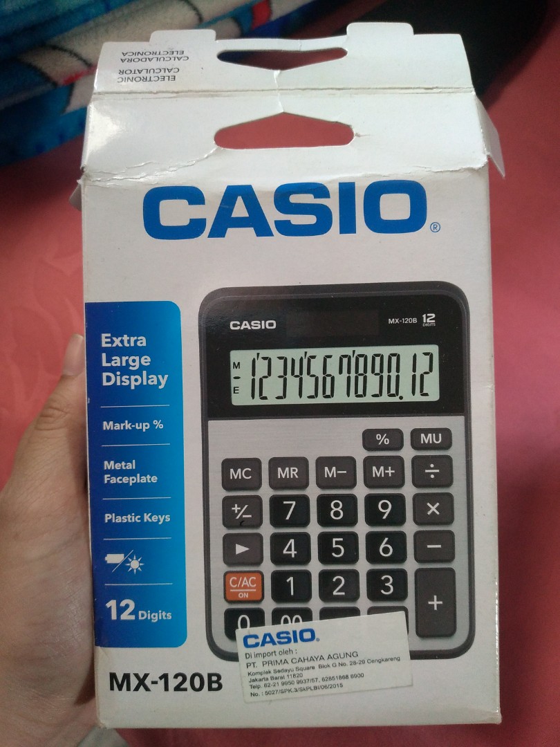 Kalkulator Casio untuk segala macam jenis pekerjaan, Buku & Alat Tulis ...