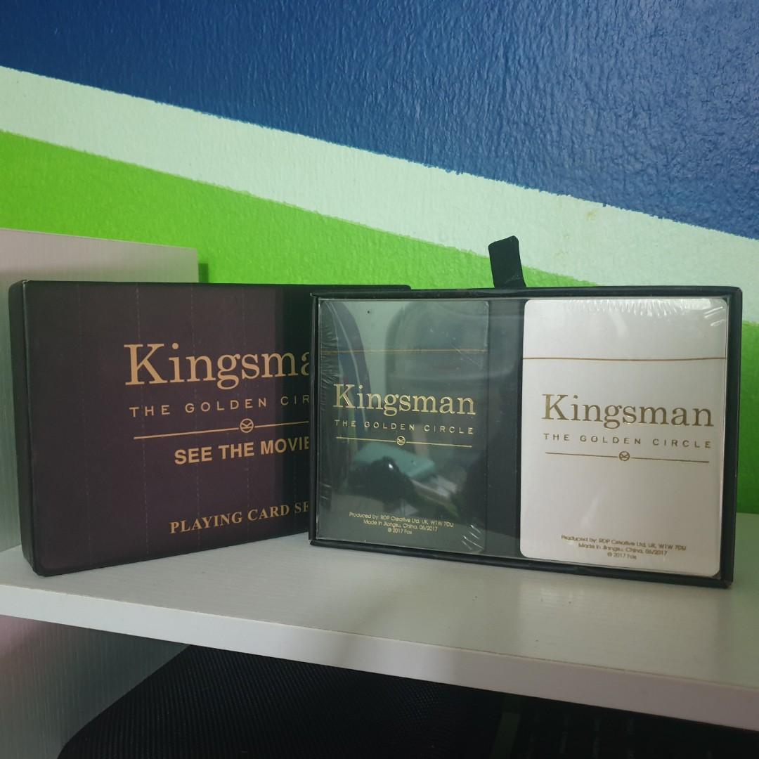 Kingsman The Golden Circle Playing card, Hobbies & Toys, Collectibles ...