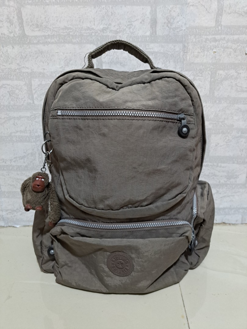 KIPLING TAS RANSEL BACKPACK BAG Cowok Ada tempat Laptop, Fesyen Pria ...