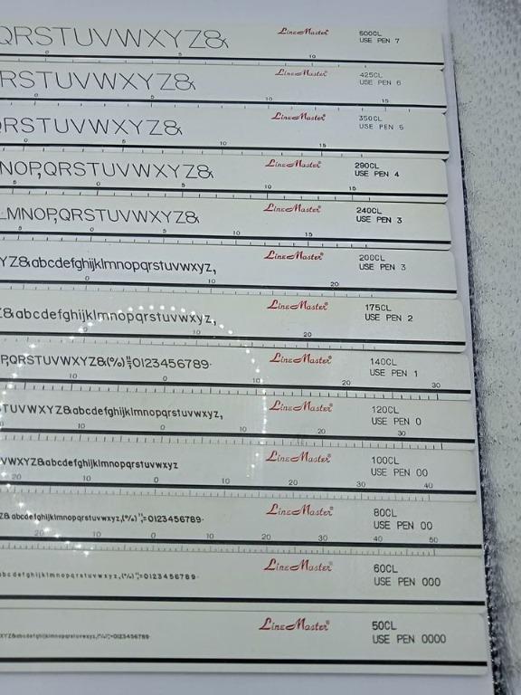 Lettering Set Leroy, Hobbies & Toys, Stationary & Craft, Craft Supplies ...