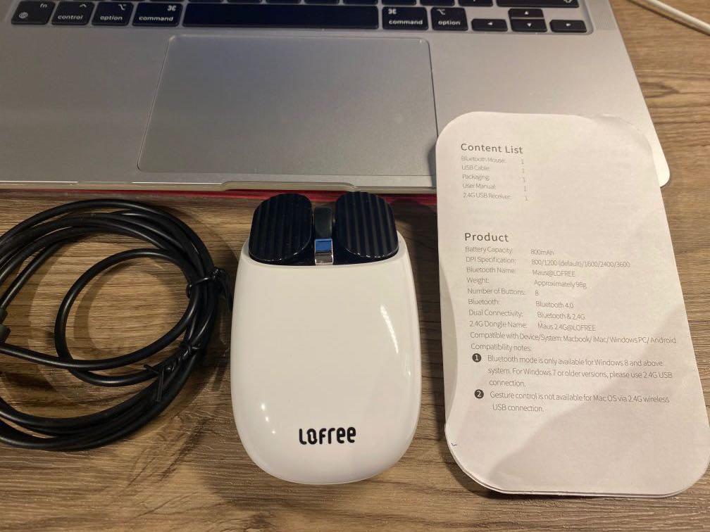 Maus@LOFREE Mouse, Computers & Tech, Parts & Accessories, Mouse ...