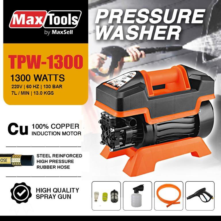 Maxtools Portable Pressure Washer, Commercial & Industrial, Industrial ...