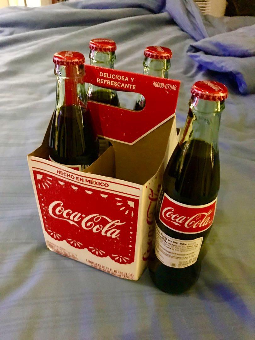 Mexico Coke 355Ml x 4 (Made in Mexico), Food & Drinks, Other Food ...