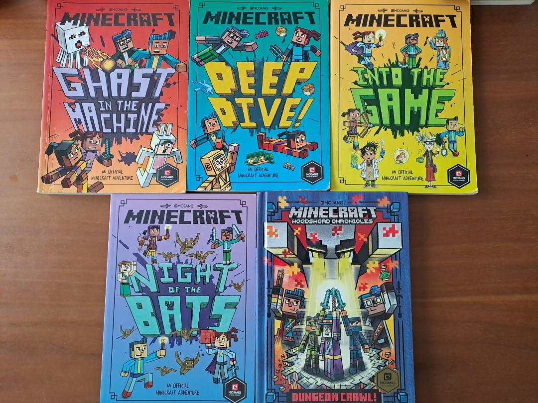 Minecraft book set, Hobbies & Toys, Books & Magazines, Fiction & Non ...