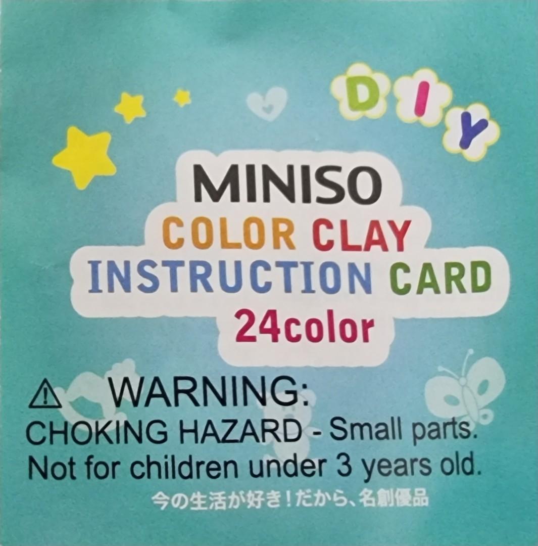 Miniso 24-colour clay, Hobbies & Toys, Toys & Games on Carousell