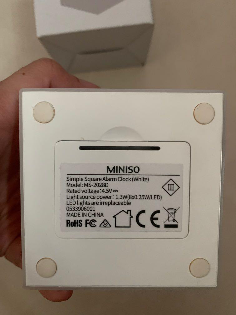 Digital Clock Miniso, Furniture & Home Living, Home Decor, Clocks on ...