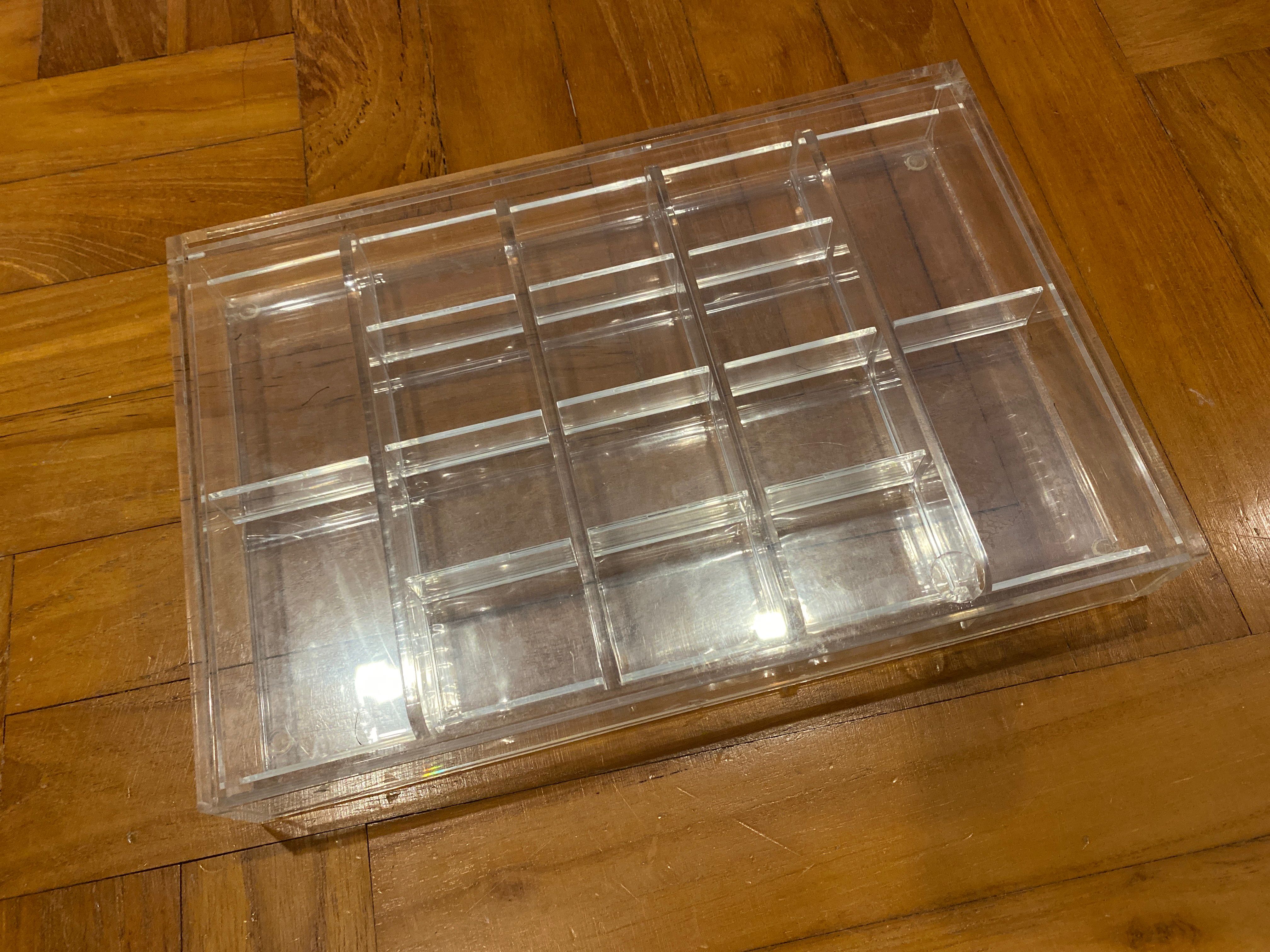 MUJI Acrylic Storage Box, Furniture & Home Living, Home Improvement ...