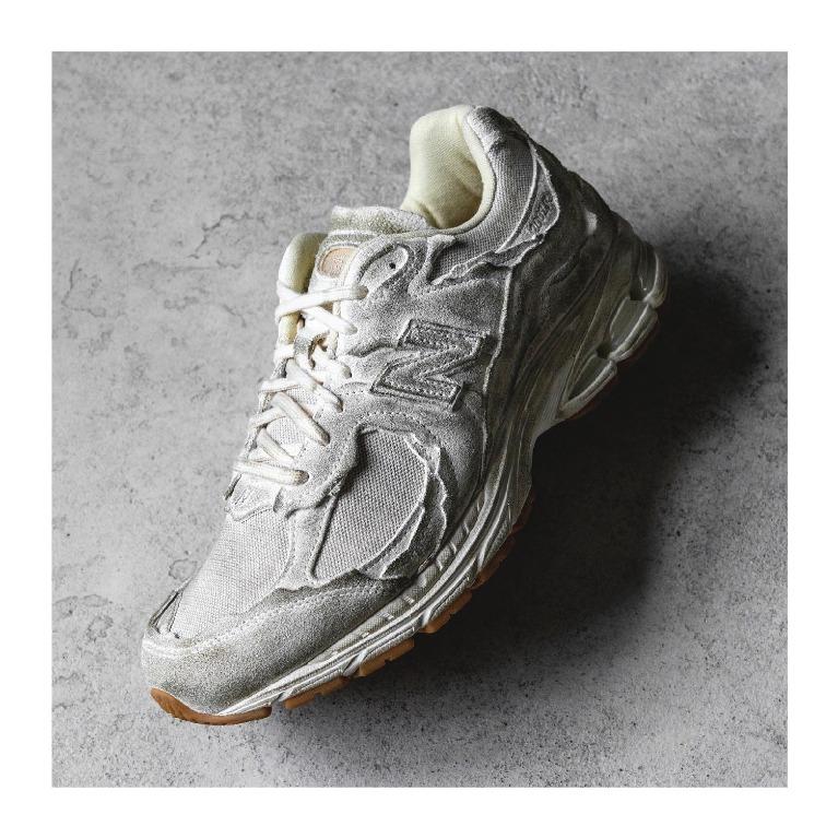 New Balance 2002R Distressed White, Men's Fashion, Footwear, Sneakers ...