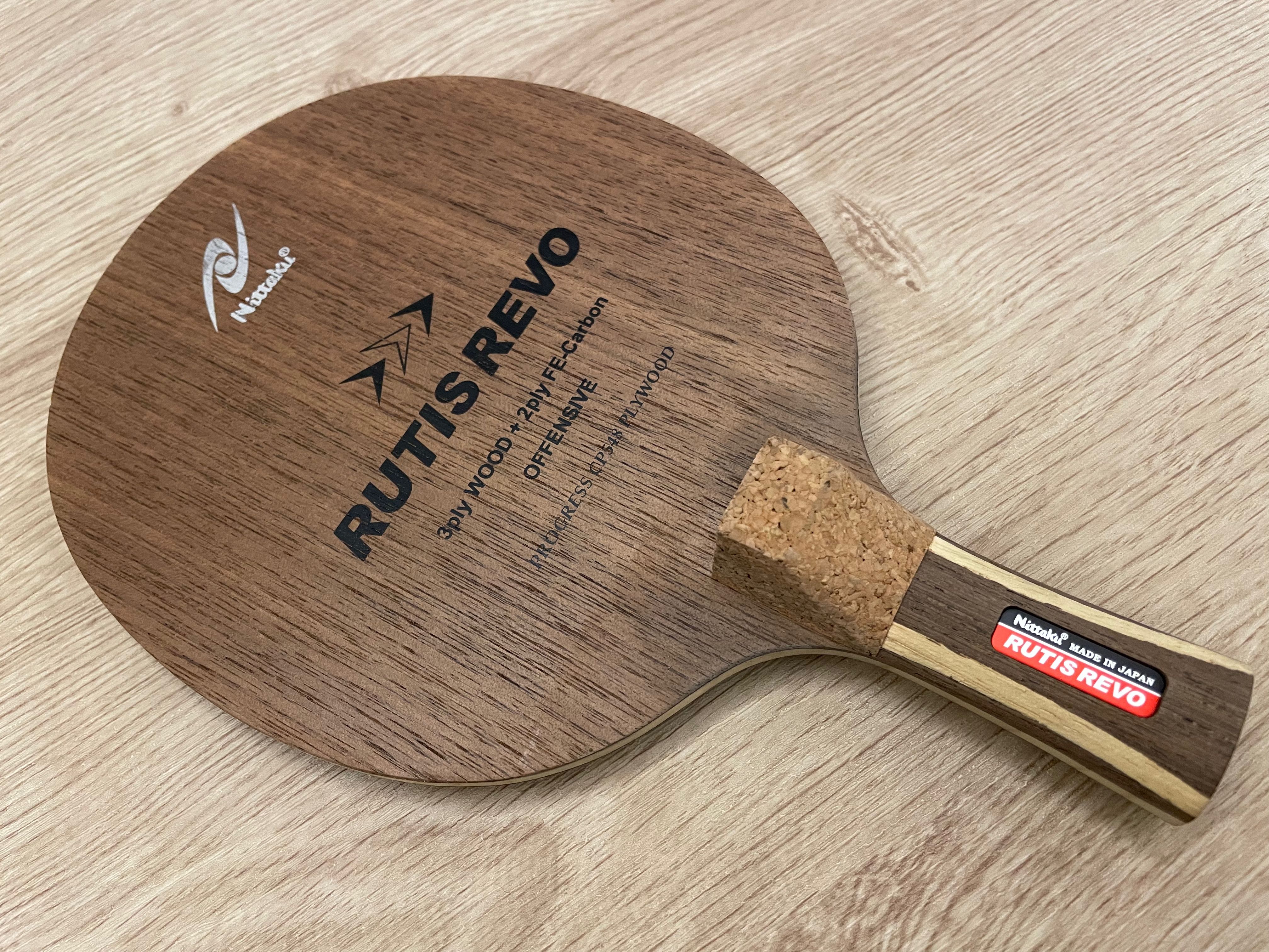 Nittaku Rutis Revo J (used), Sports Equipment, Sports & Games, Racket ...