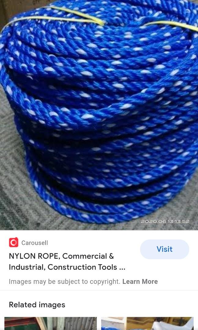 NYLON ROPE 32mm.x200 meters, Commercial & Industrial, Industrial ...