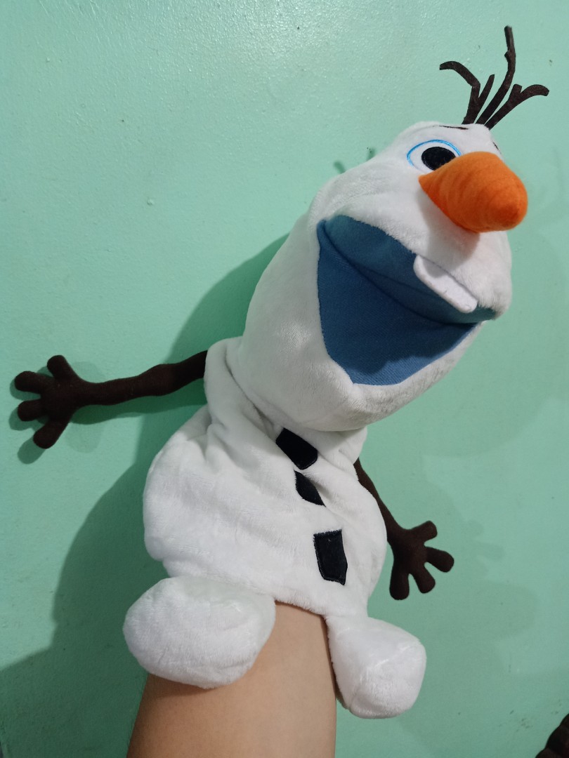 ORIGINAL DISNEY OLAF HAND PUPPET, Hobbies & Toys, Toys & Games on Carousell
