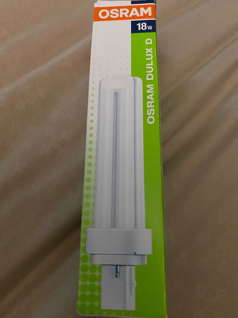 OSRAM Delux D 18W 865 Lumilux Cool Daylight, Furniture & Home Living, Lighting & Fans, Lighting ...
