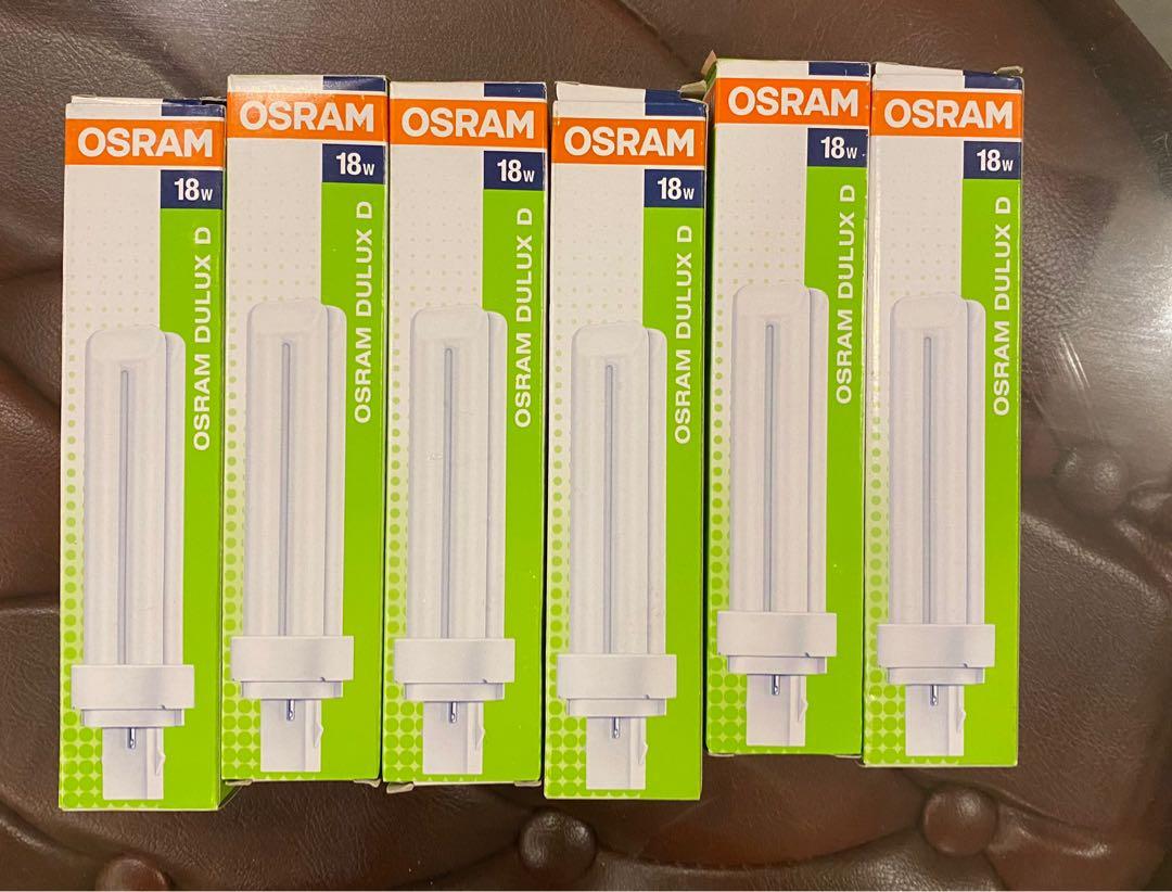 OSRAM Delux D 18W 865 Lumilux Cool Daylight, Furniture & Home Living ...