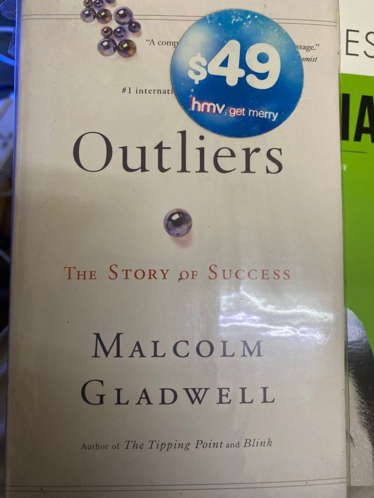Outliers the story of success by Malcolm Gladwell, Hobbies & Toys ...