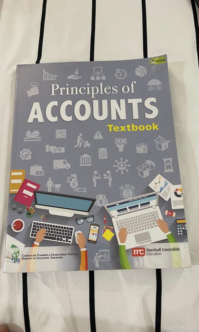 POA Textbook Principles of accounts, Hobbies & Toys, Books & Magazines ...