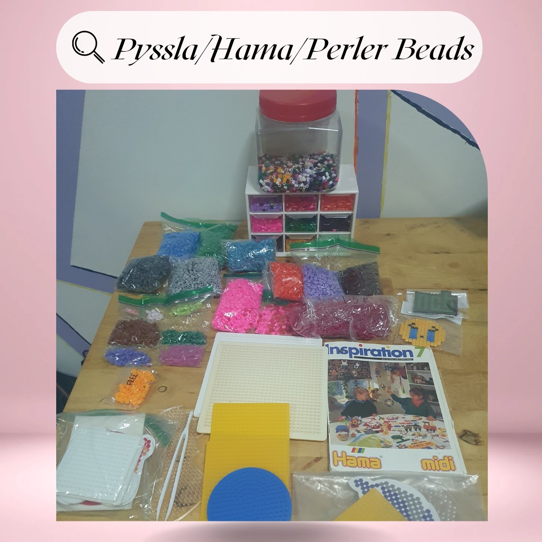 Pyssla Hama Perler Beads, Hobbies & Toys, Stationery & Craft, Handmade ...