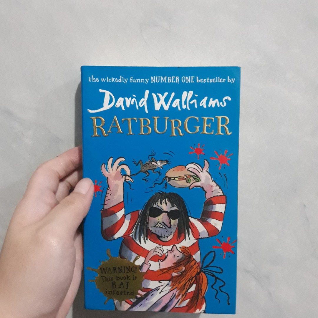 Buku RatBurger by David Walliams, Buku & Alat Tulis, Buku di Carousell