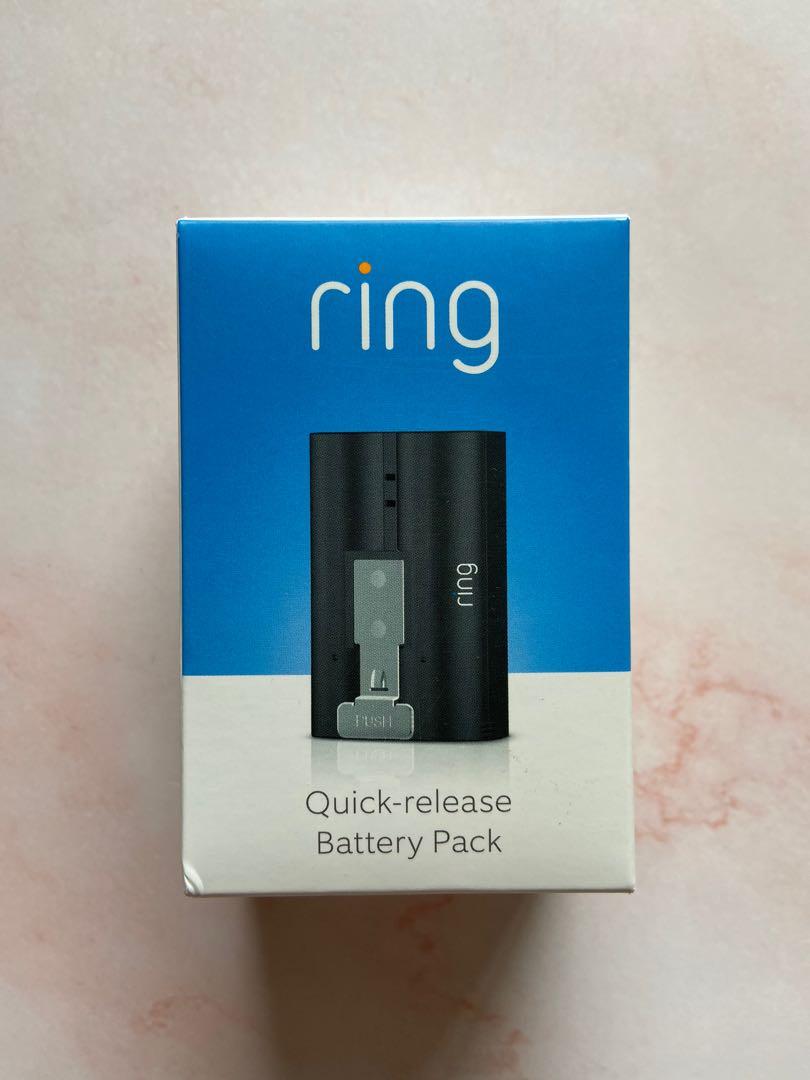 Ring Doorbell Quick Release Battery Pack, Furniture & Home Living, Security & Locks, Peephole ...