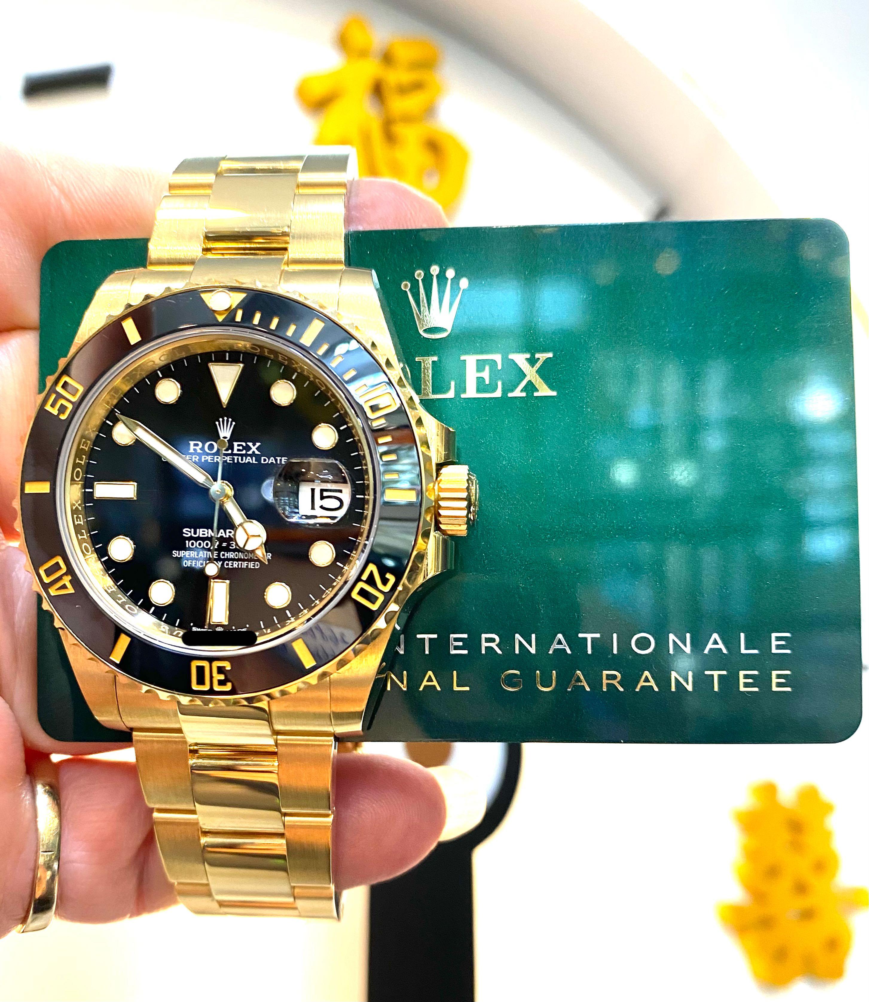 Rolex 126618ln submariner date 41mm black, Luxury, Watches on Carousell