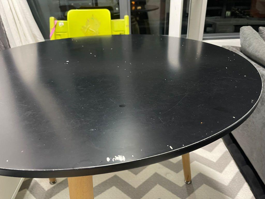 Round Table 80cm diameter, Furniture & Home Living, Furniture, Tables ...