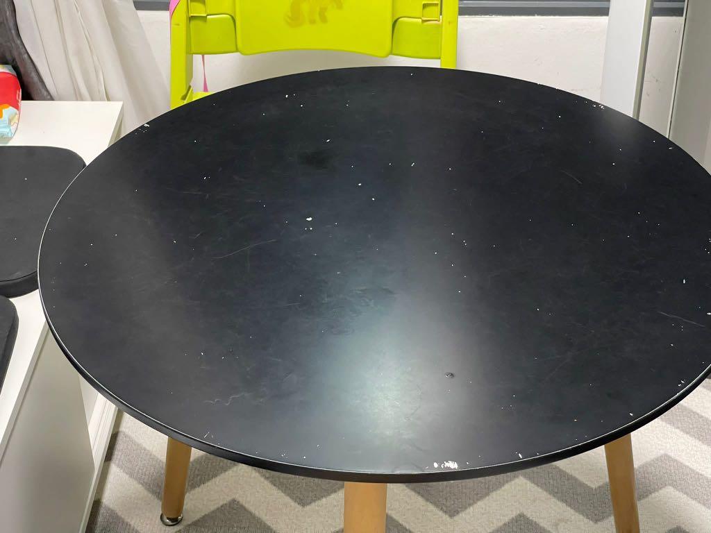 Round Table 80cm diameter, Furniture & Home Living, Furniture, Tables ...