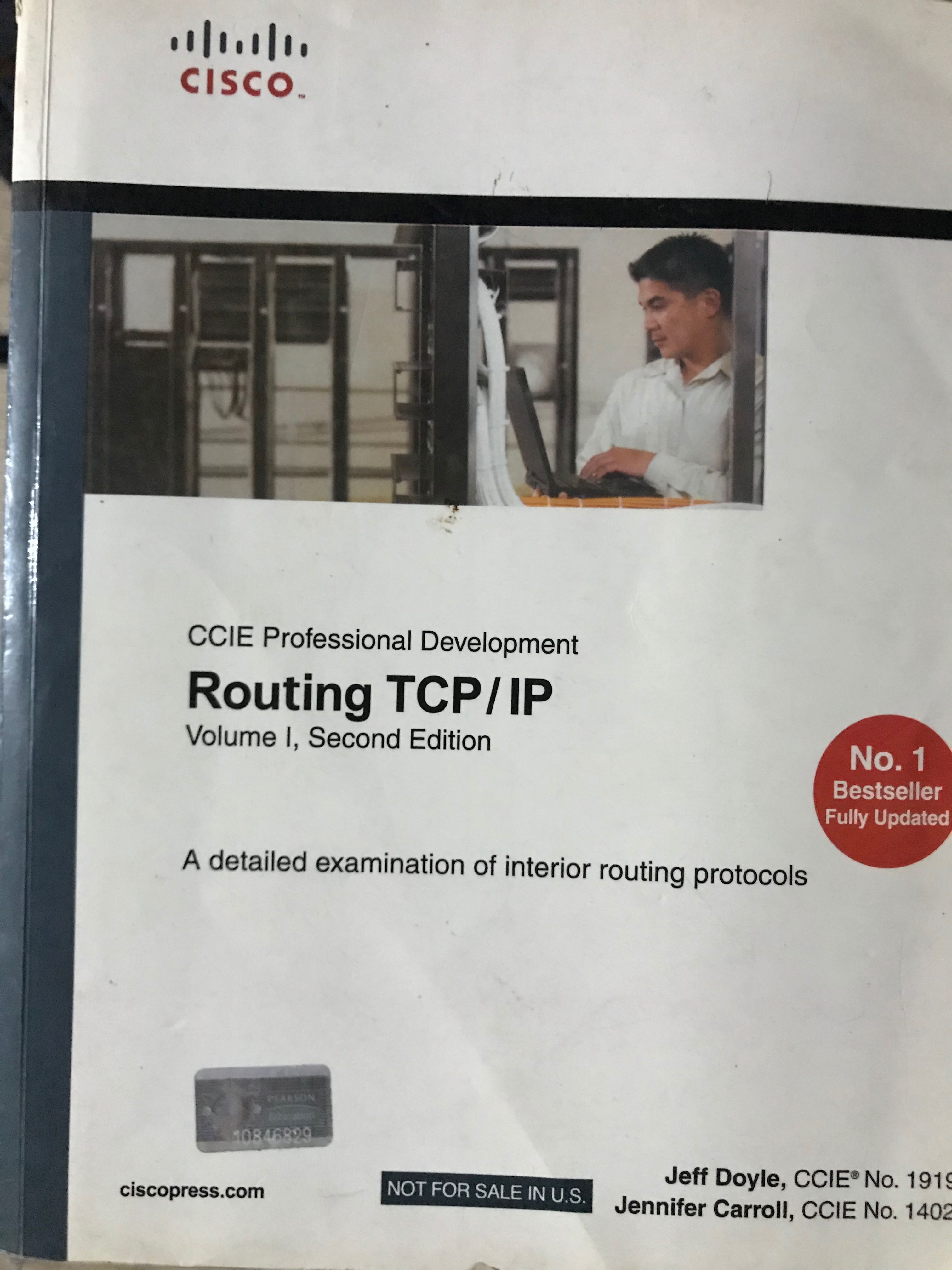 Routing TCP/IP v1, Hobbies & Toys, Books & Magazines, Textbooks on ...