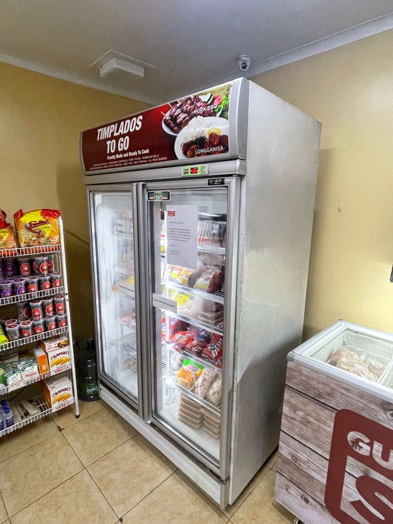 RUEY SHING DOUBLE GLASS DOOR FREEZER, TV & Home Appliances, Kitchen ...