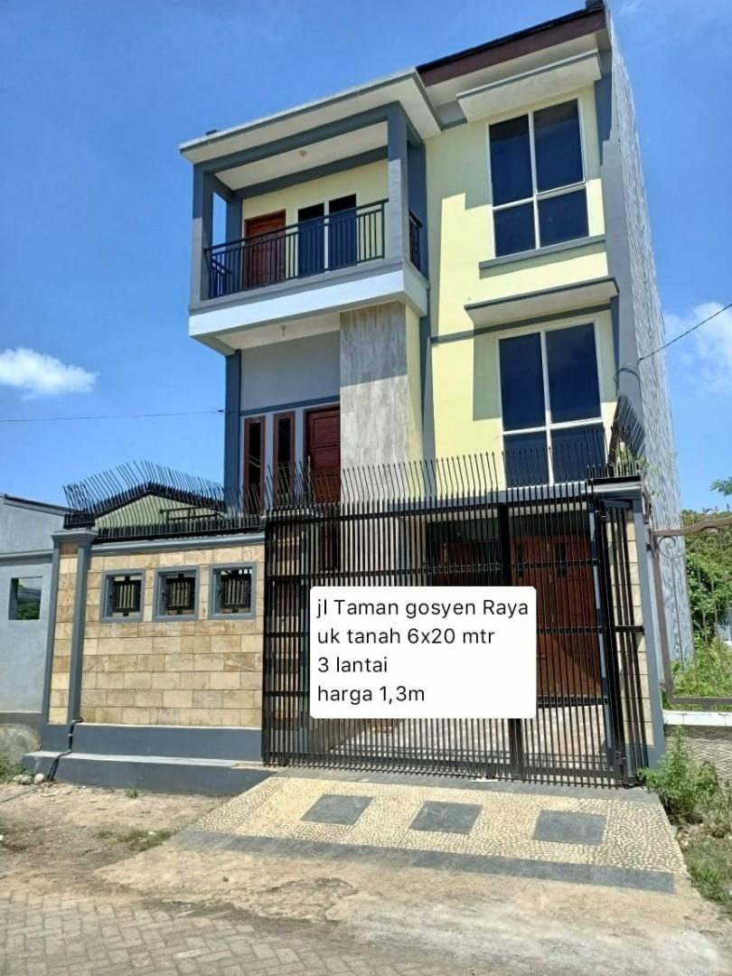 Rumah jl Hertasning taman gosyen, Properti, Dijual di Carousell