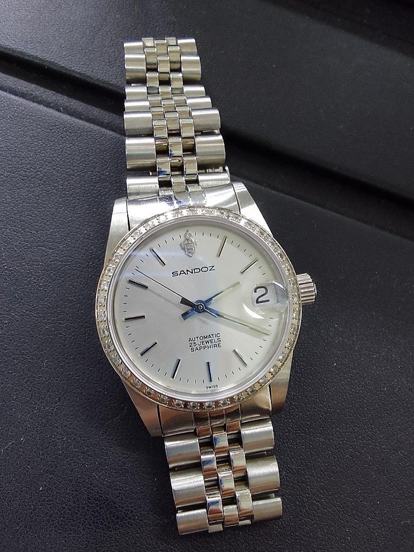Sandoz automatic watch, Luxury, Watches on Carousell