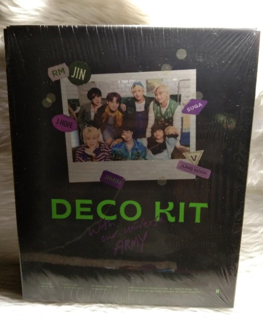SEALED BTS DECO KIT (JUNGKOOK, TAEHYUNG, JIMIN, JHOPE, NAMJOON, SUGA ...
