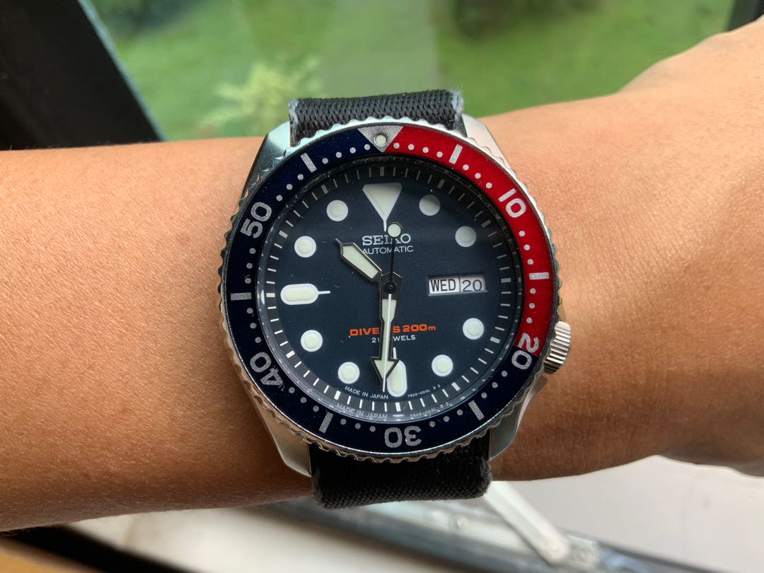 Seiko SKX009J SKX009J1, Luxury, Watches on Carousell