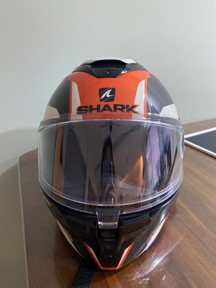 Shark Full Face Helmet with A1 Plus Headset (Size M), Motorcycles ...