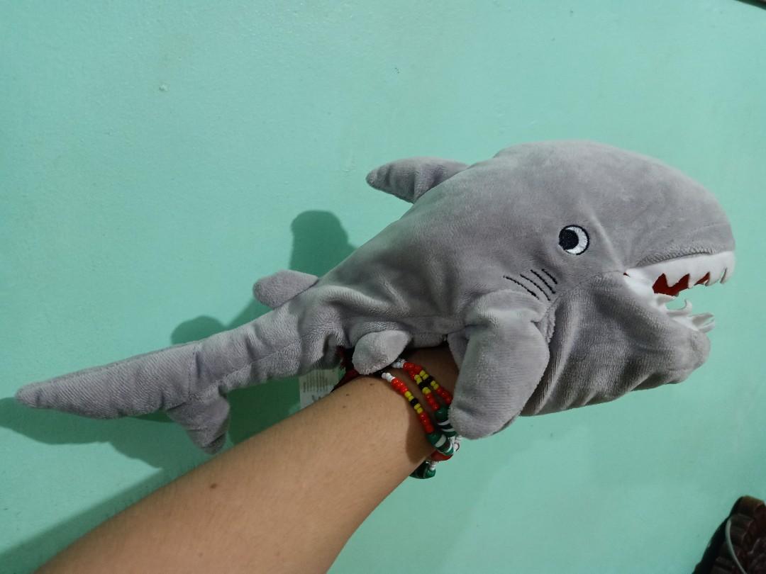 SHARK HAND PUPPET (17 inches), Hobbies & Toys, Toys & Games on Carousell