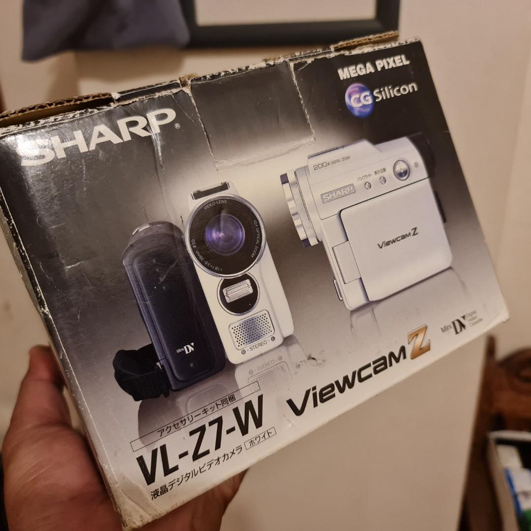 Sharp Viewcam Z VL-Z7-W Video Camera, Photography, Video Cameras on ...