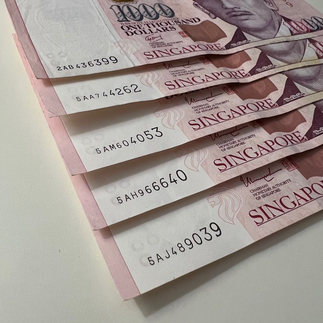 Singapore $1000 note, Hobbies & Toys, Memorabilia & Collectibles ...