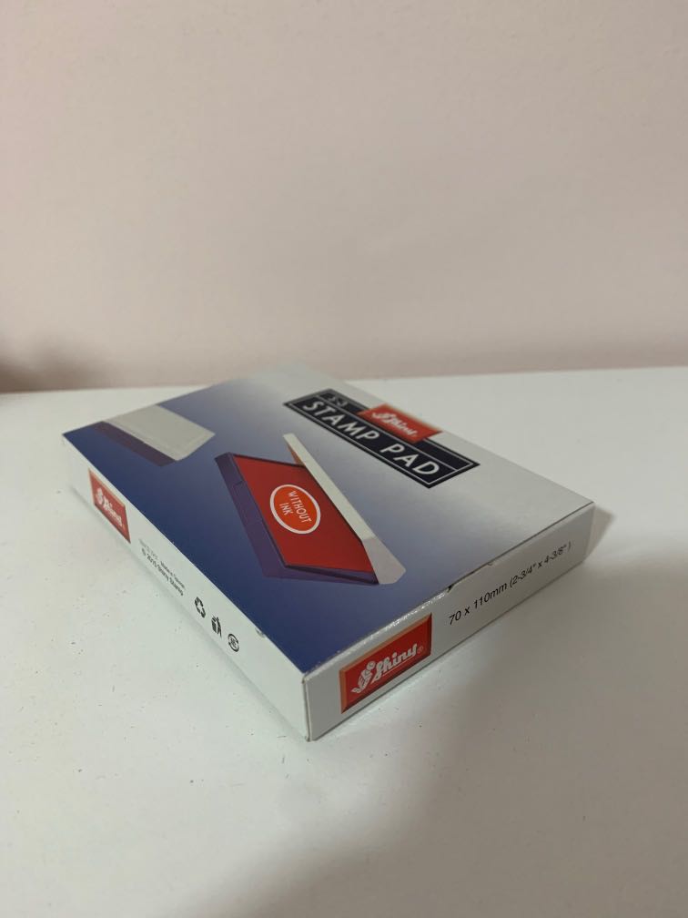 Stamp Pad without Ink, Hobbies & Toys, Stationery & Craft, Craft ...