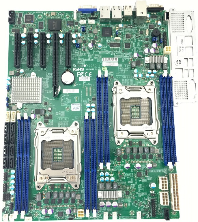 Supermicro X9DRD-iF E-ATX Server IPMI Motherboard, Computers & Tech ...