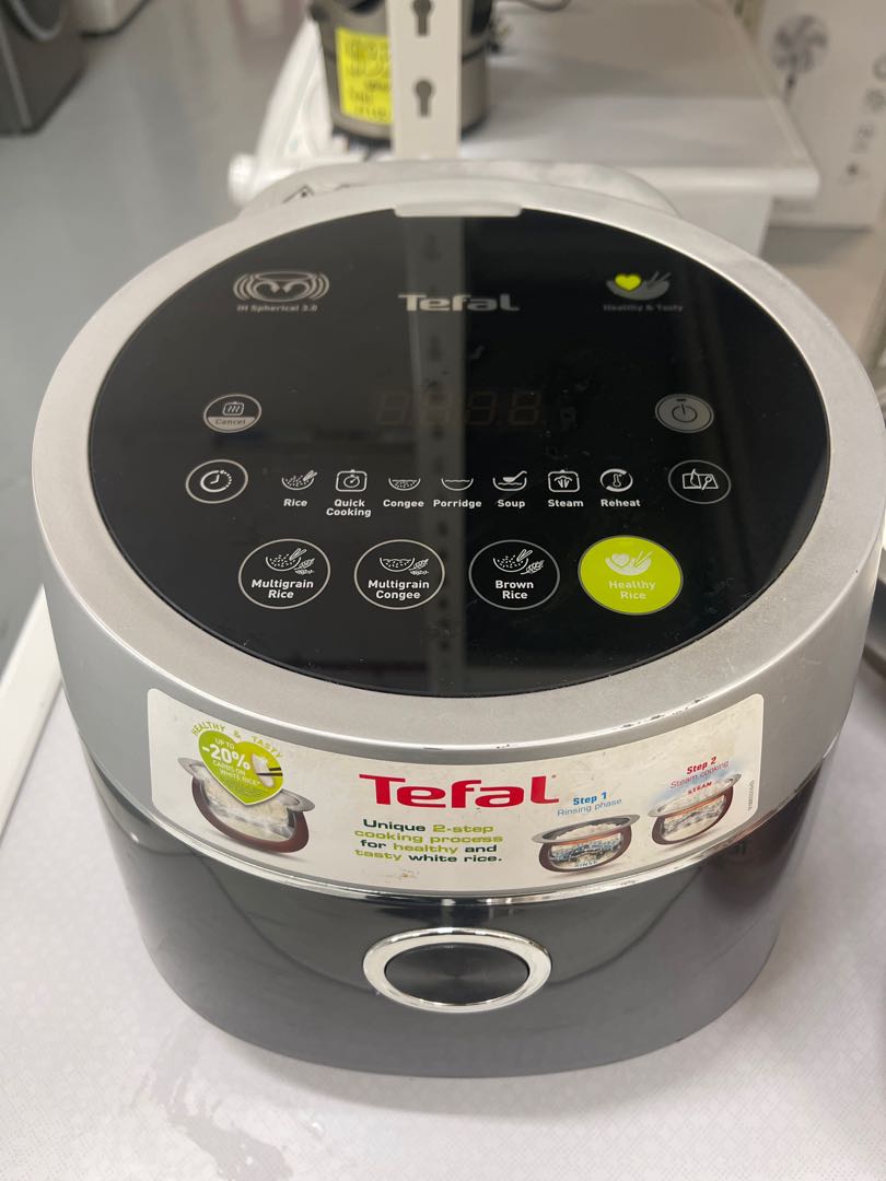 TEFAL RK8608 RICE COOKER INDUCTION LOWER GI (1.0L), TV & Home ...
