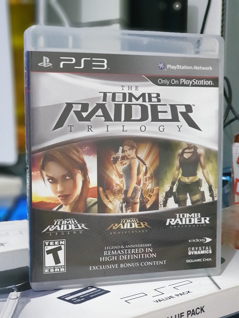 The Tomb Raider Trilogy PS3 Rare Playstation 3 R1, Video Gaming, Video ...