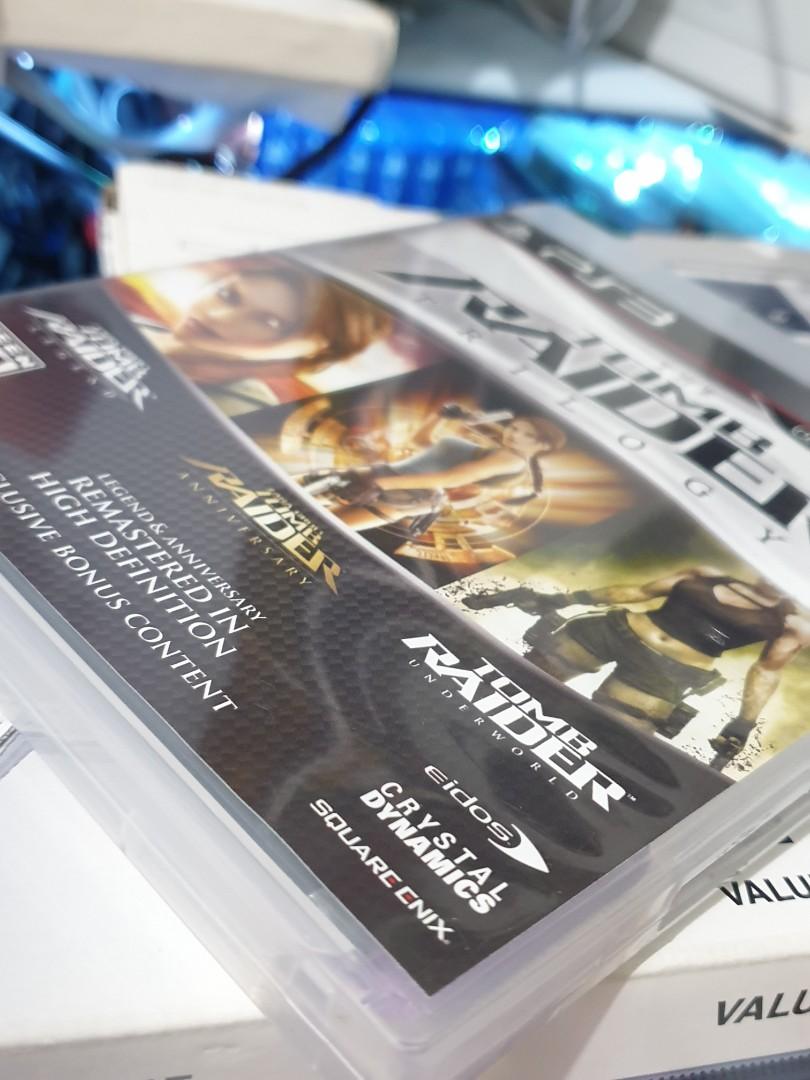 The Tomb Raider Trilogy PS3 Rare Playstation 3 R1, Video Gaming, Video ...