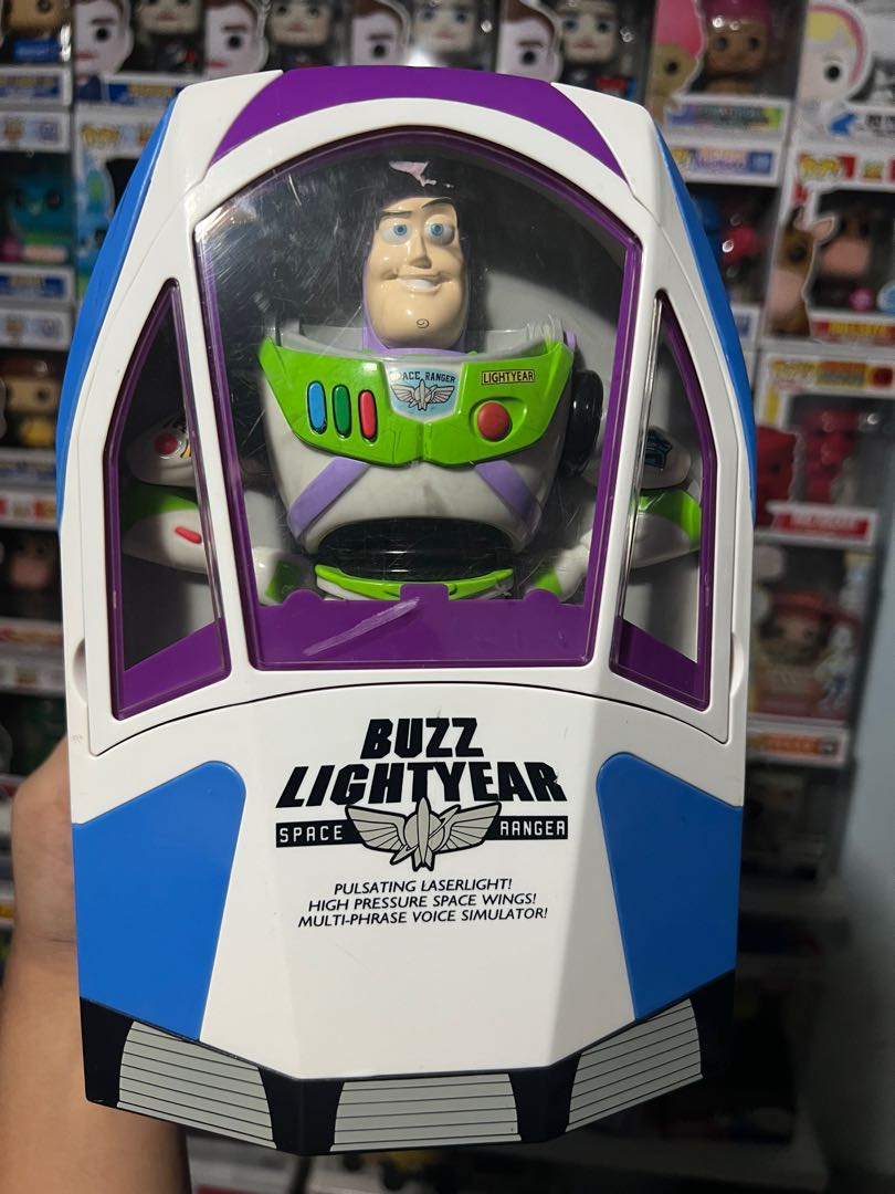 TOY STORY BUZZ LIGHTYEAR POPCORN BUCKET, Hobbies & Toys, Toys & Games ...
