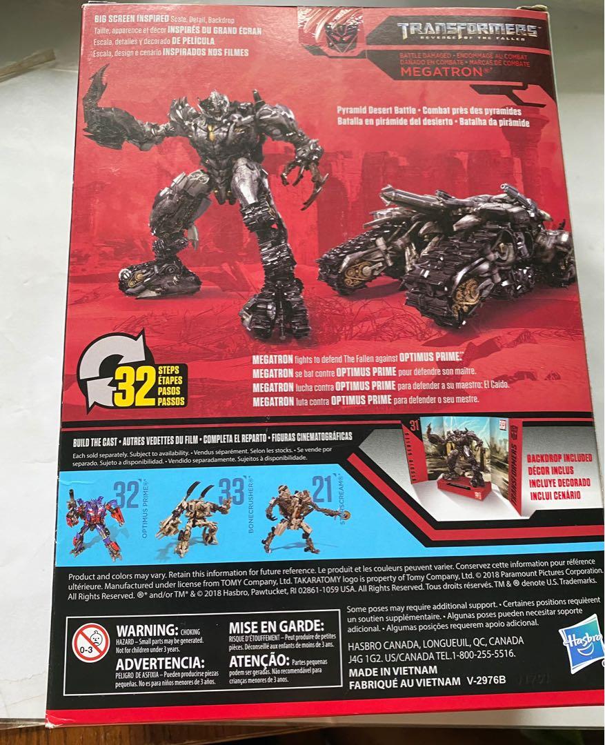 Transformers Studio Series 31 Voyager Class Movie 2 Battle Damaged ...
