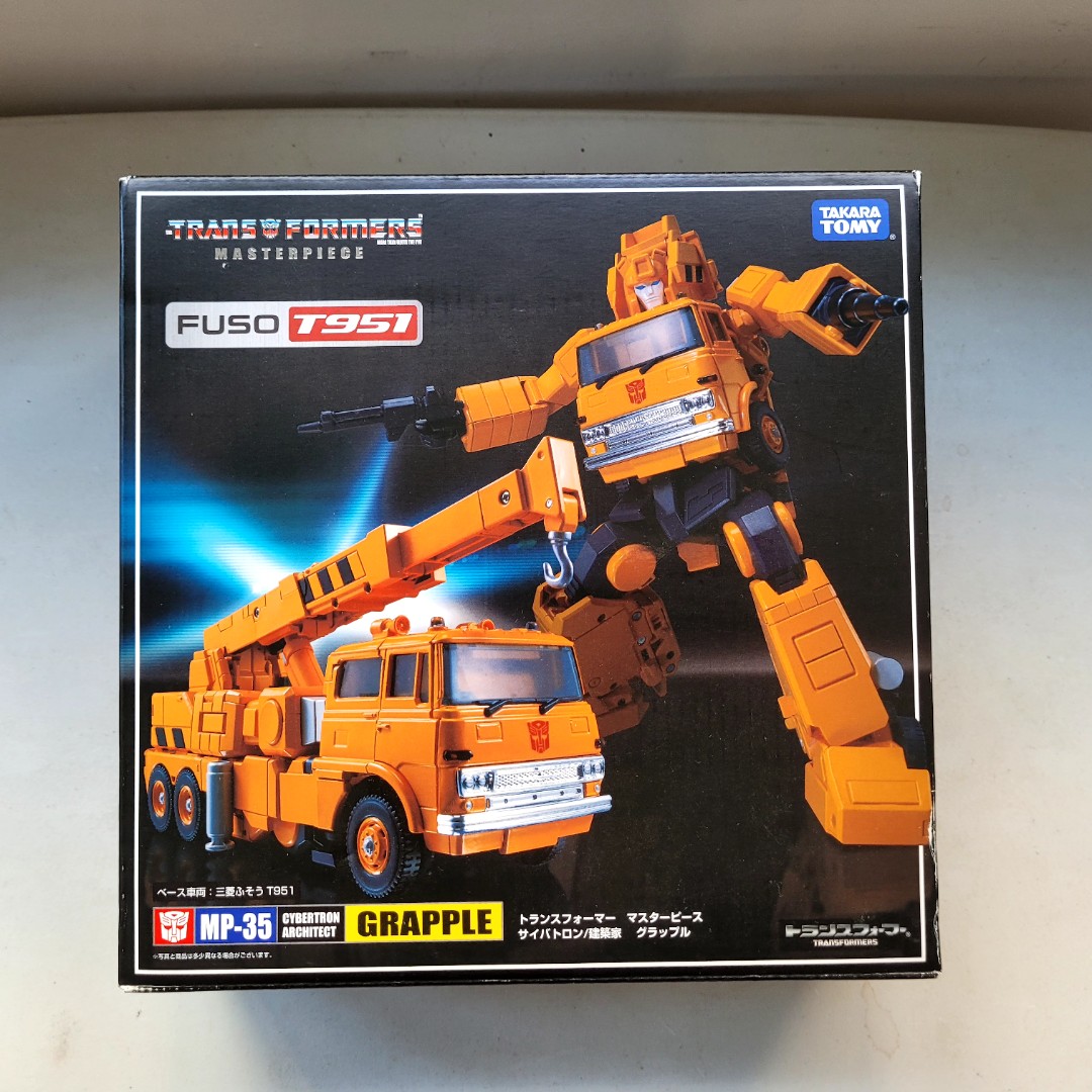 Transformers Takara Tomy Masterpiece MP-35 Grapple, Hobbies & Toys, Toys & Games on Carousell