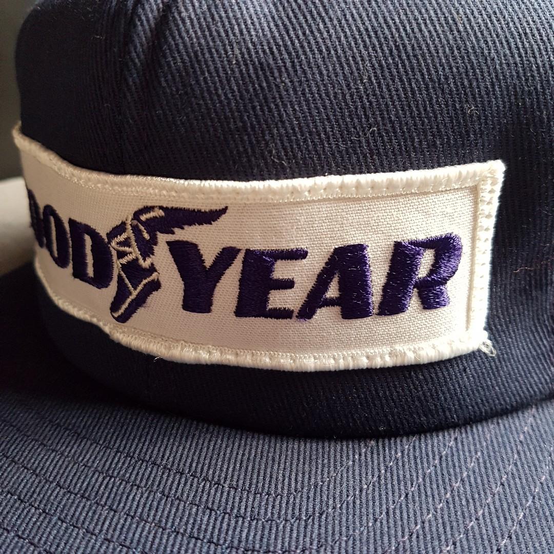 Vintage 1970 Goodyear USA Swingster snapback racing tires tyres tire ...