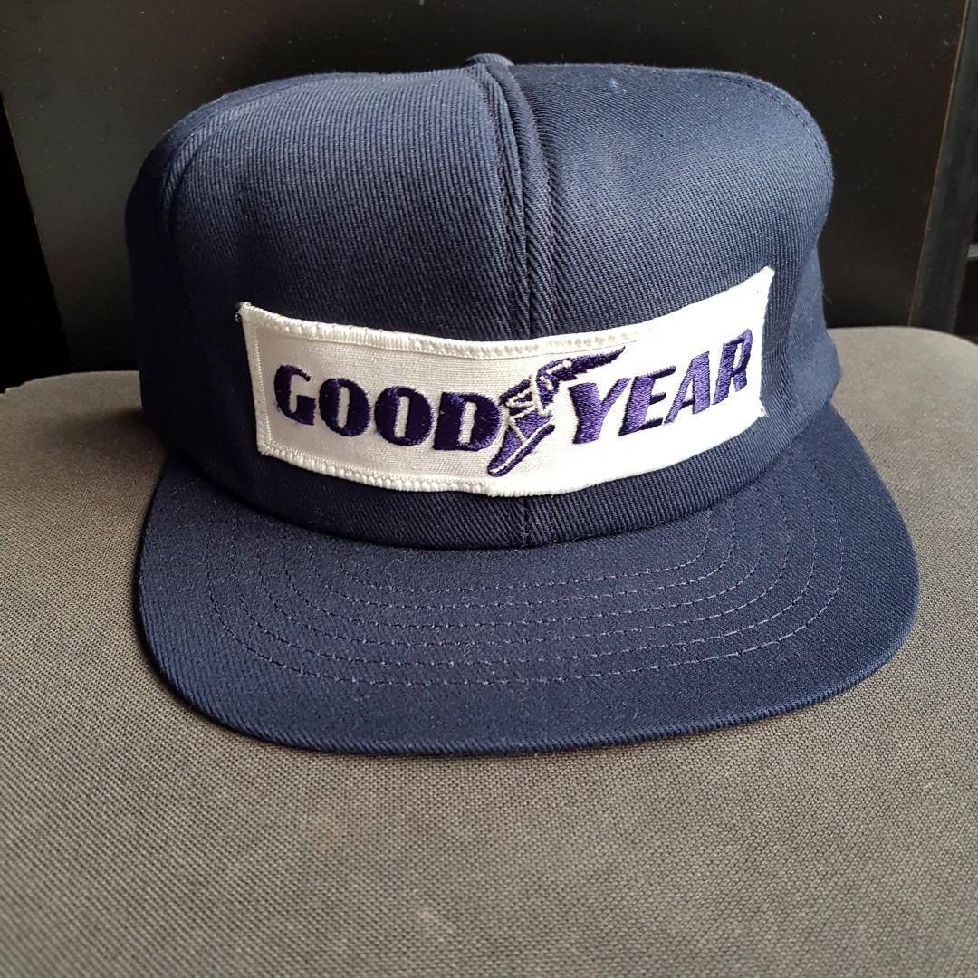 Vintage 1970 Goodyear USA Swingster snapback racing tires tyres tire ...