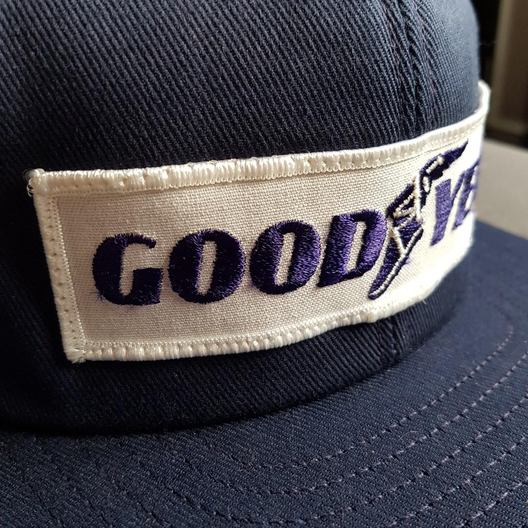 Vintage 1970 Goodyear USA Swingster snapback racing tires tyres tire ...