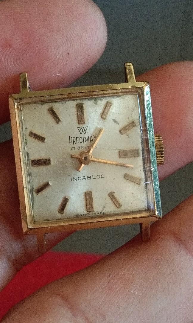 Vintage Precimax Swiss made lady watch, Women's Fashion, Watches ...